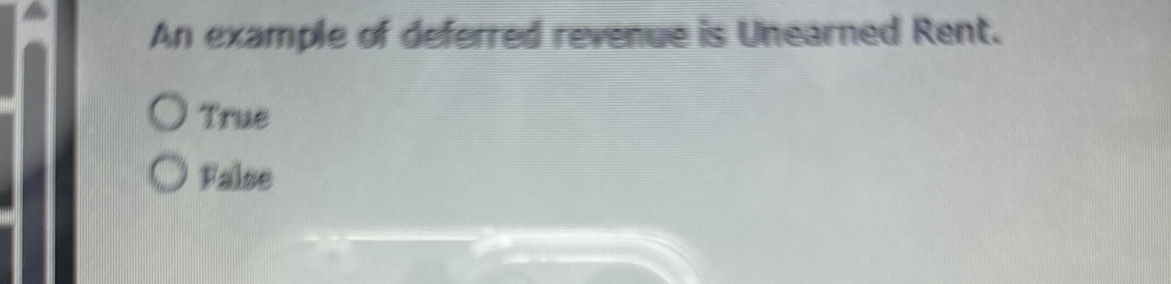 Solved An example of deferred revenue is Unearned | Chegg.com