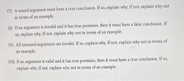 Solved At this point, you have two arguments forms, a valid | Chegg.com
