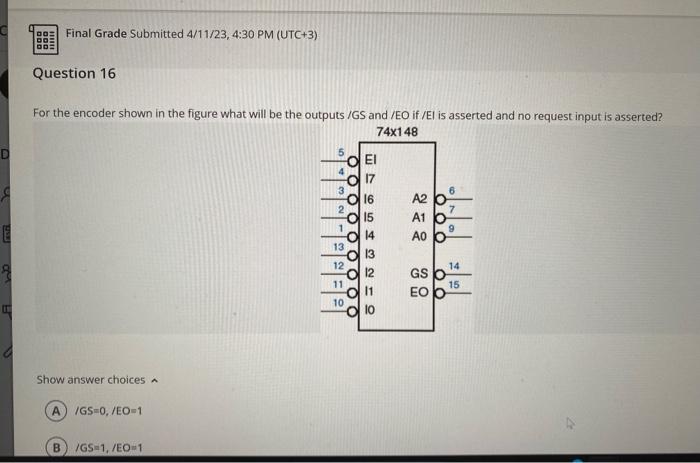 Solved Digital logic systemsPLEASE HELP ME WITH THIS EXAM | Chegg.com