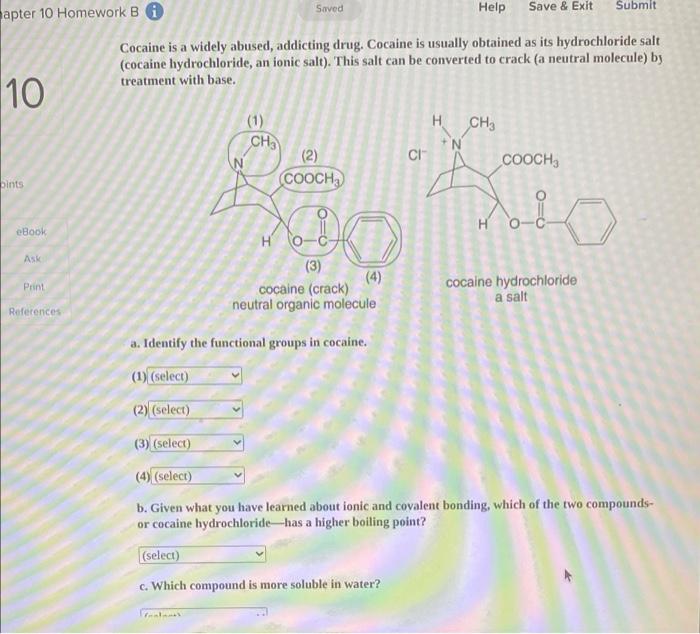 Solved Saved apter 10 Homework B i Help Submit Save & Exit | Chegg.com Solved Saved apter 10 Homework B i Help Submit Save & Exit | Chegg.com