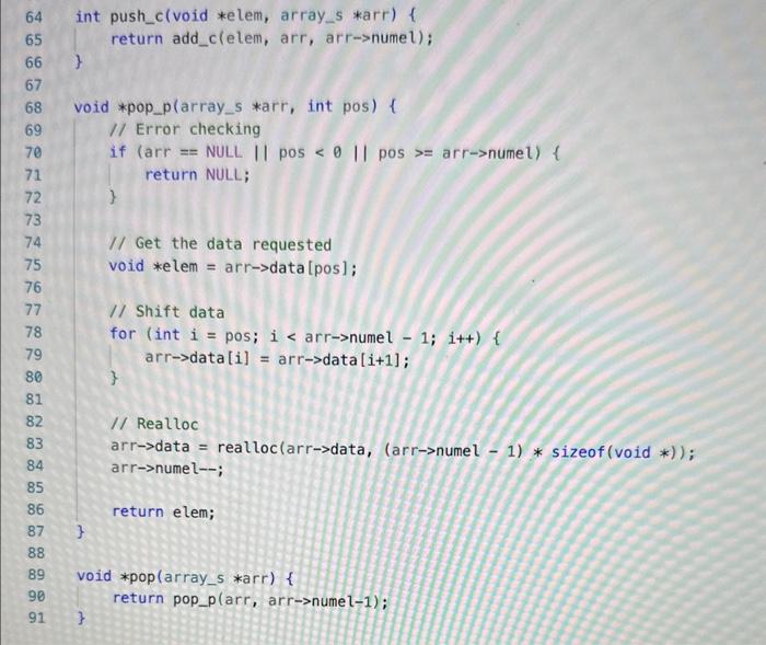 Solved The provided code already establishes tests to | Chegg.com