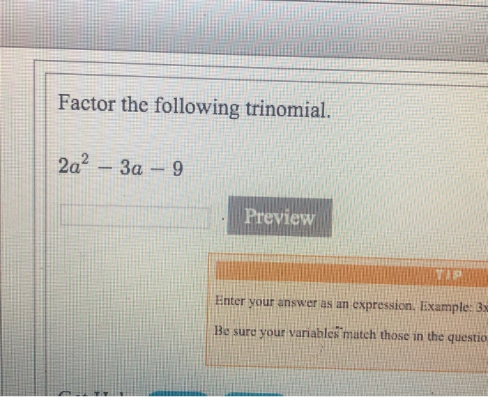 Solved Factor the following trinomial. 2y2 + 11y + 15 | Chegg.com