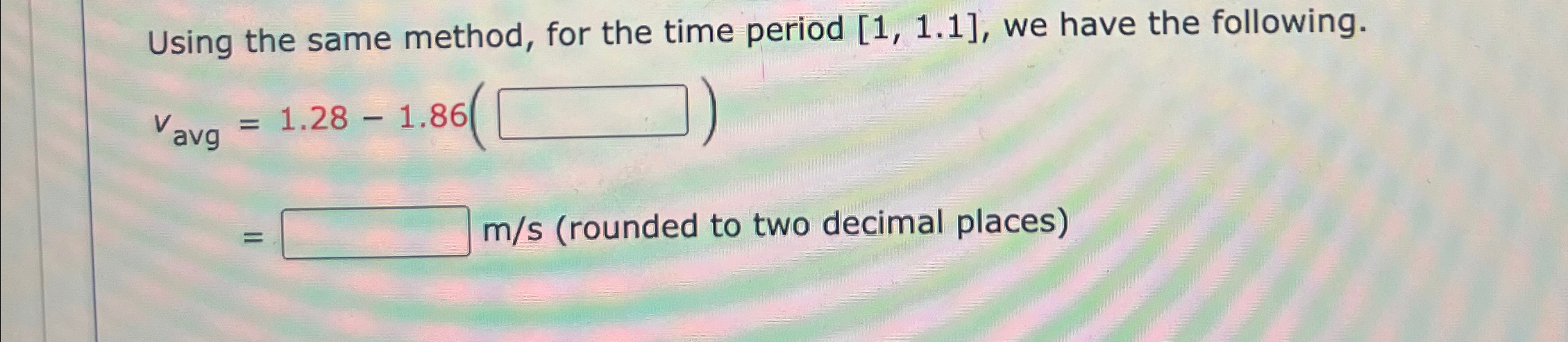 Solved Using the same method, for the time period 1,1.1, ﻿we | Chegg.com
