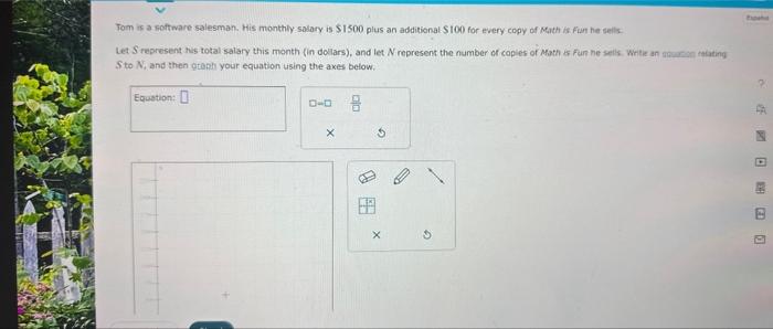 Solved Tom is a software salesman. His monthly salary is | Chegg.com