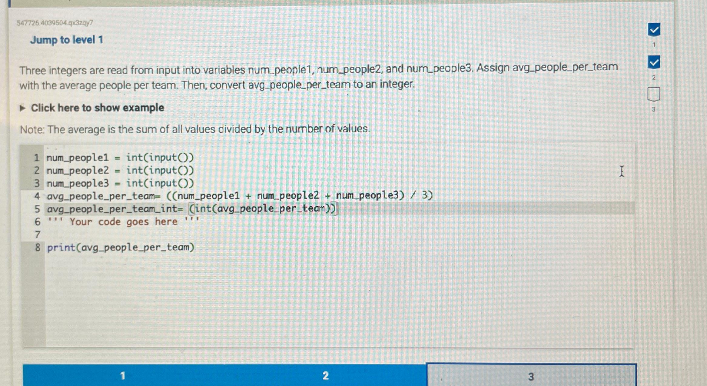 Solved 547726.4039504.q×3zqy7Jump to level 1Three integers | Chegg.com