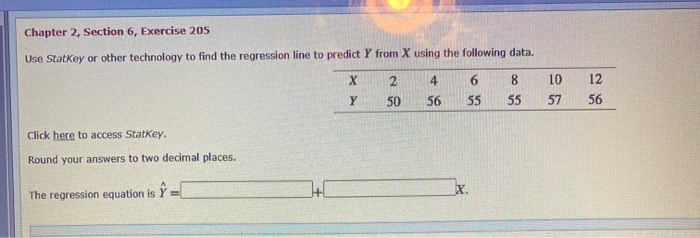 Solved Chapter 2 Section 6 Exercise 205 Use Statkey Or 7825