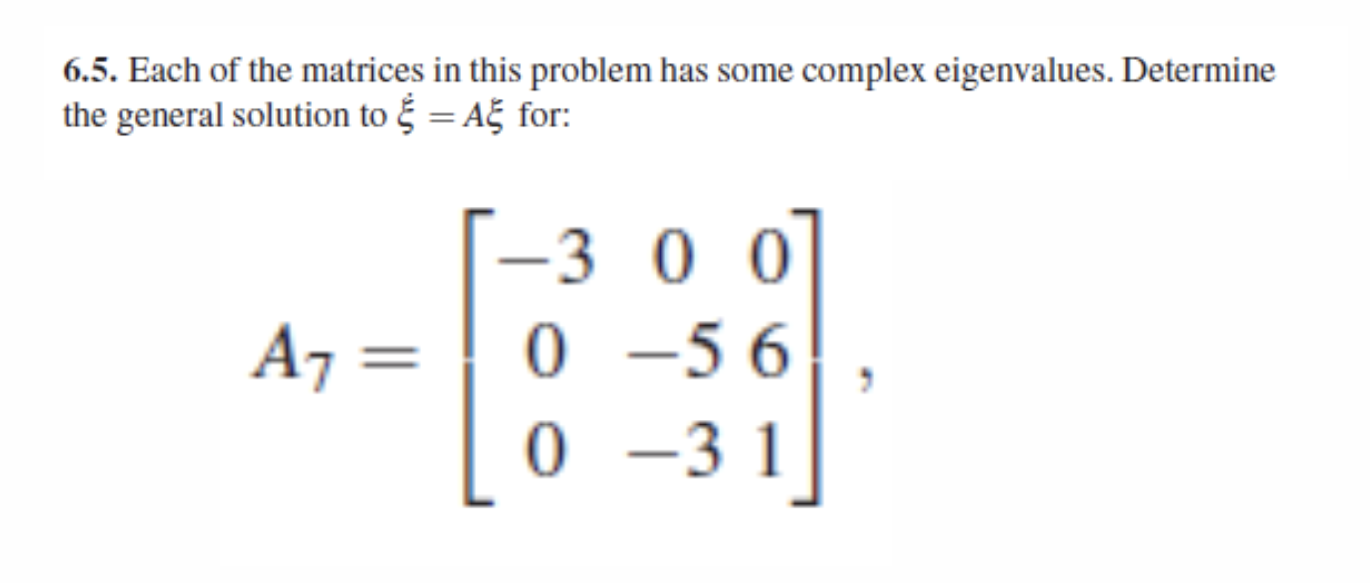 Solved Please answer and find the eigenvalues and | Chegg.com