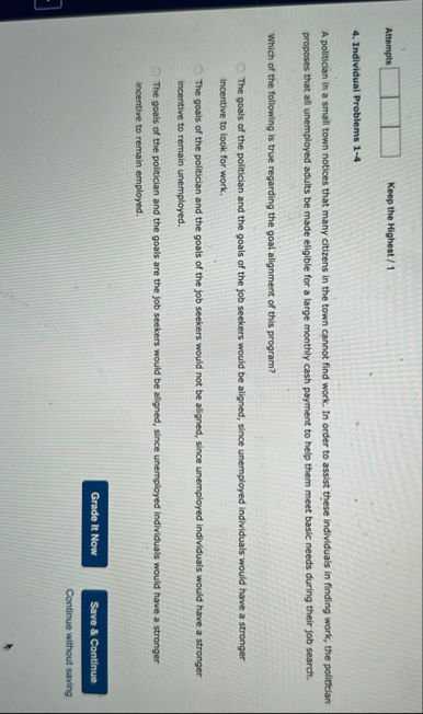 Solved Attempts \geoquad Keep the Highest / 14. ﻿Individual | Chegg.com