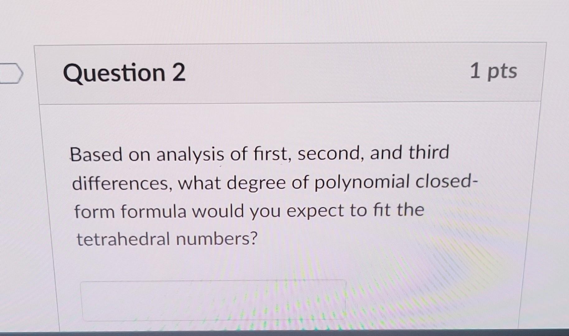 Solved Based on analysis of first, second, and third | Chegg.com