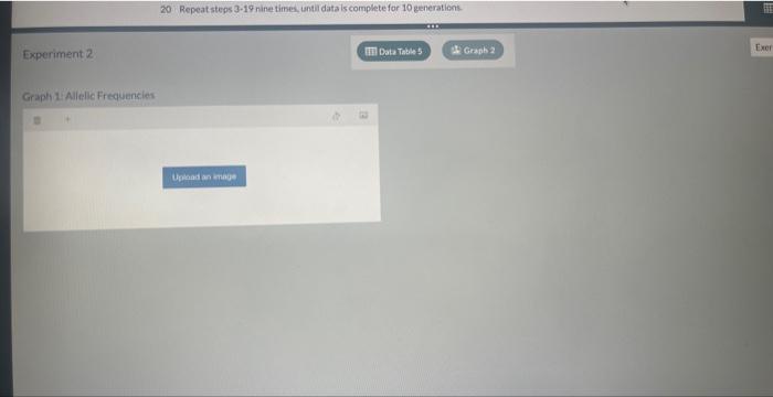 Exercise 2 Modeling Natural Selection only weiert | Chegg.com