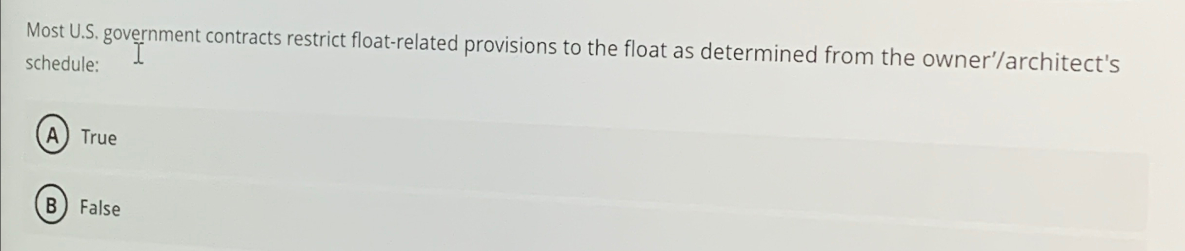 Solved Most U.S. ﻿government contracts restrict | Chegg.com