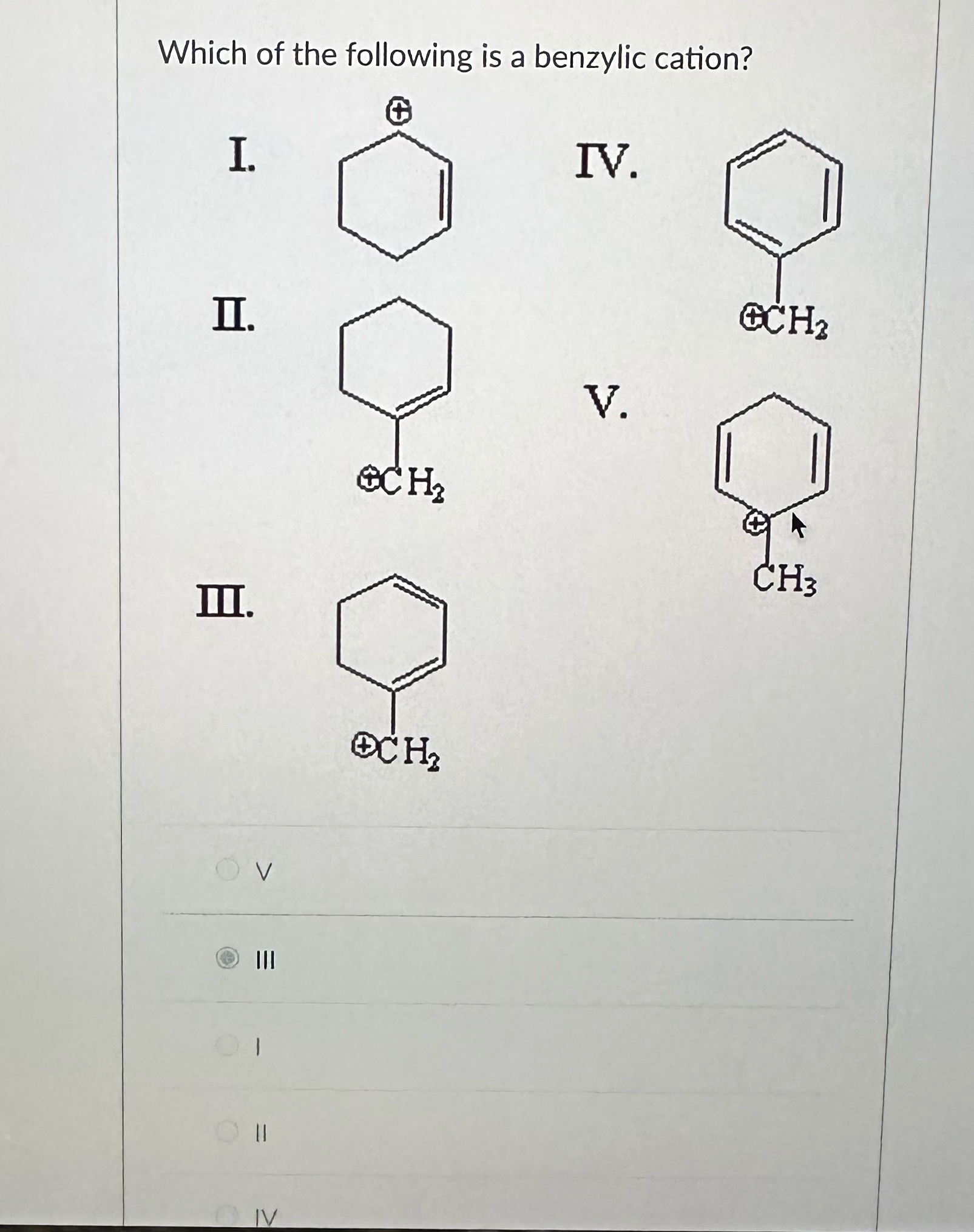 Solved Which of the following is a benzylic | Chegg.com