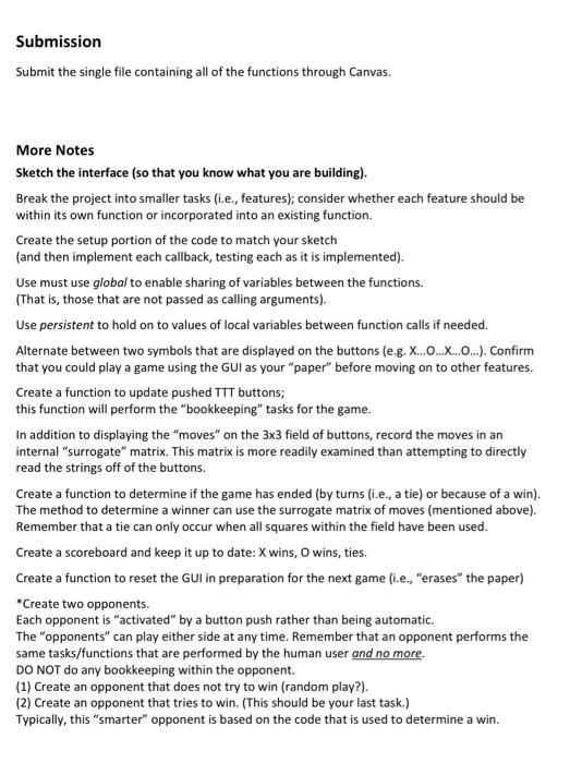 Solved CISC 130 Lab M4 - Tic-Tac-Toe Introduction This Lab | Chegg.com