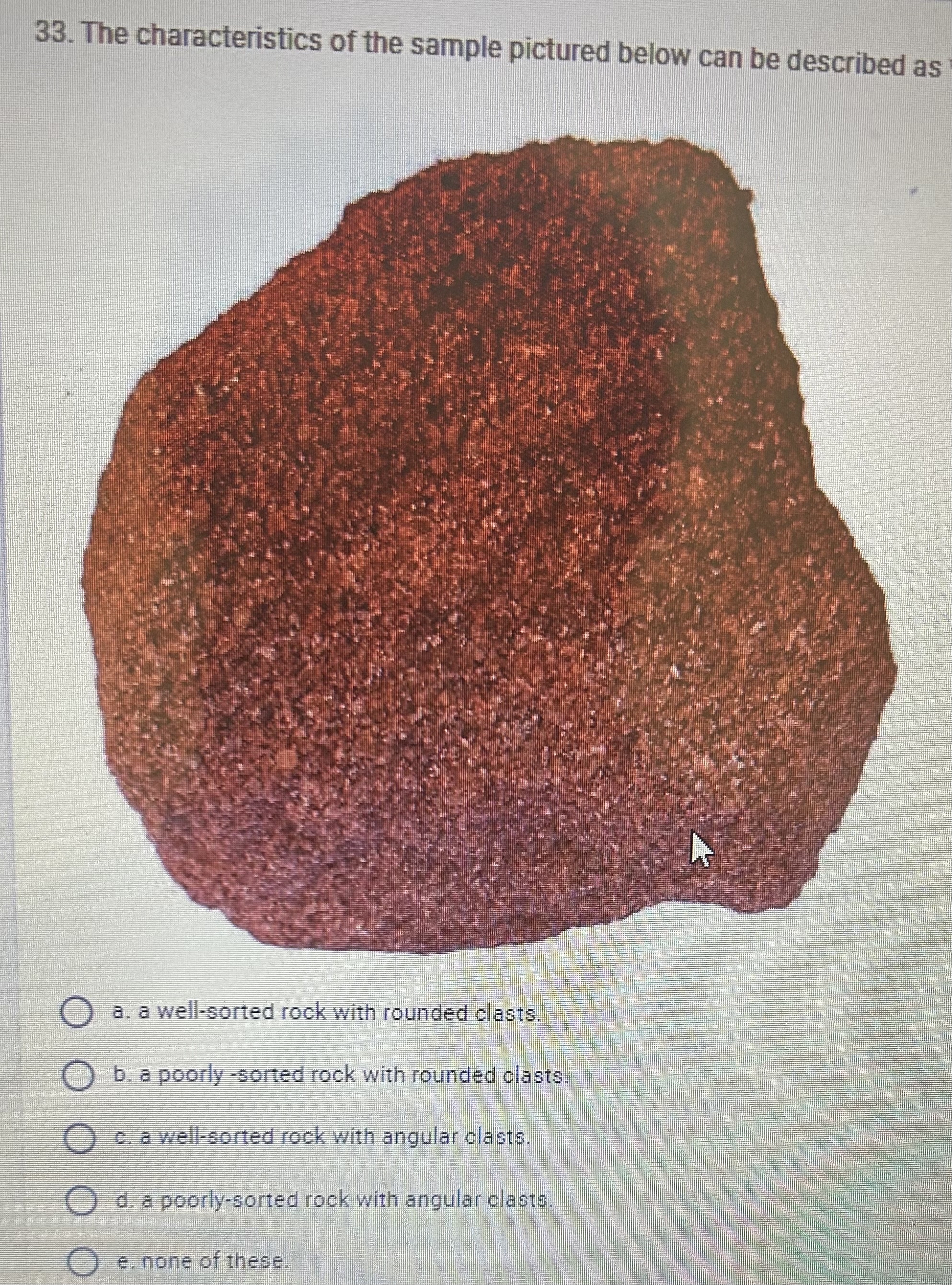 Solved The characteristics of the sample pictured below can | Chegg.com