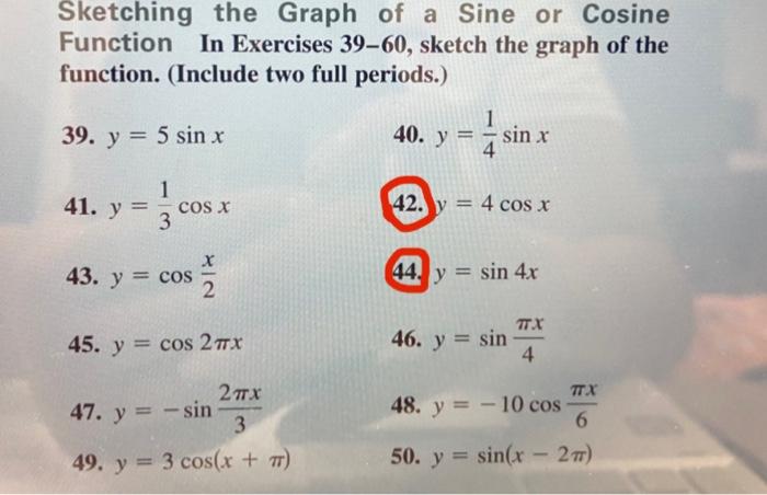 Solved Describing the Relationship Between Graphs In | Chegg.com
