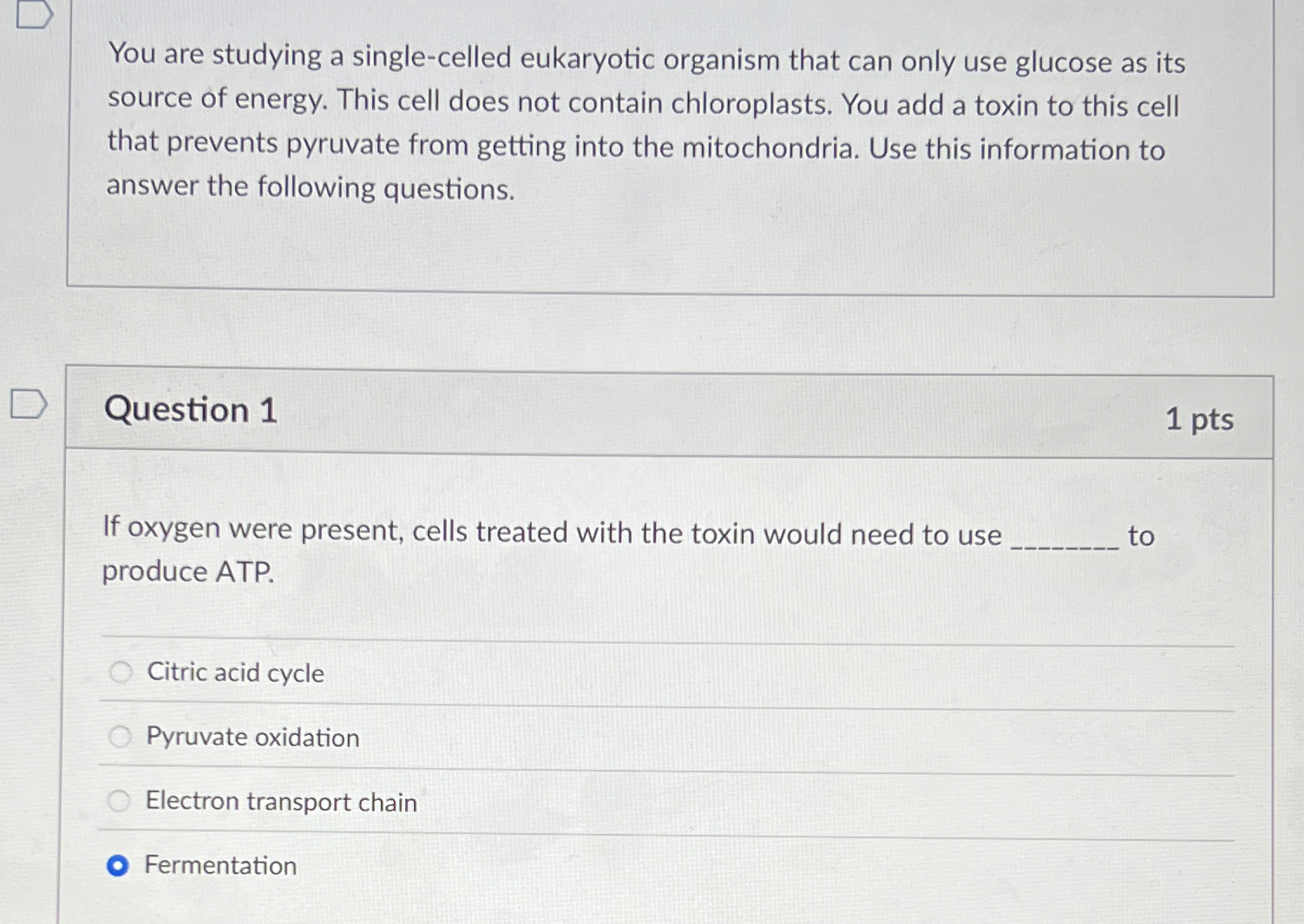 Solved You are studying a single-celled eukaryotic organism | Chegg.com