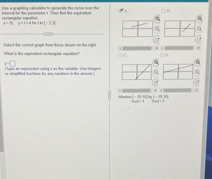 Solved Graph the following parametric equations by hand, | Chegg.com