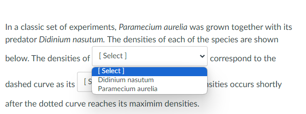 Solved In a classic set of experiments, Paramecium aurelia | Chegg.com