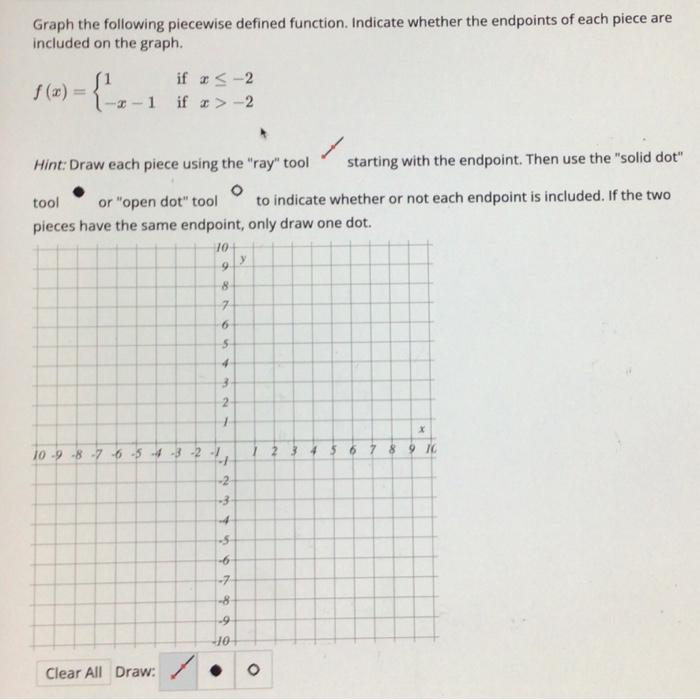 Solved please state if each piece has open or closed dot on | Chegg.com