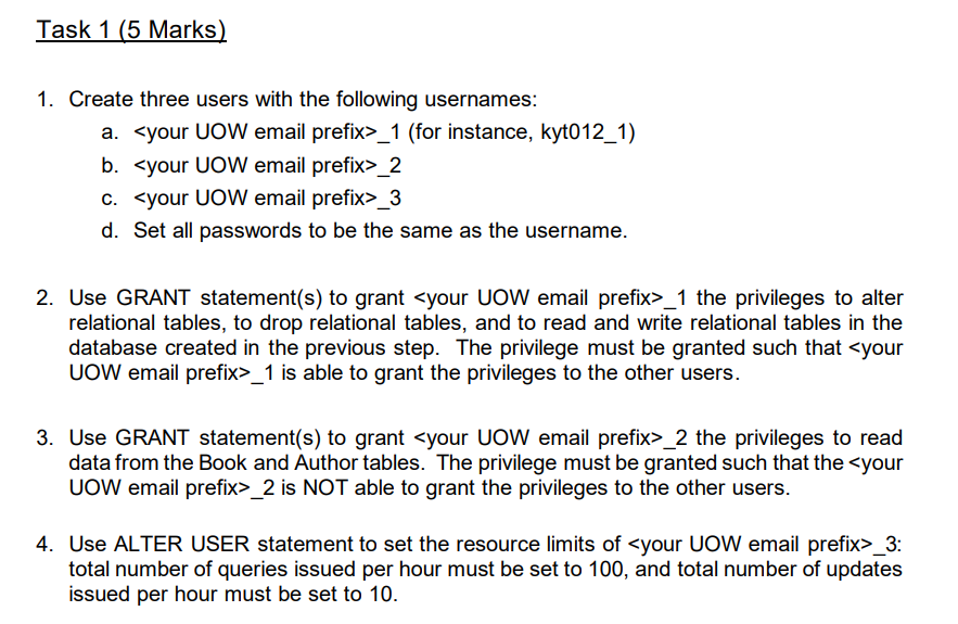 Solved Please do it in sql format | Chegg.com