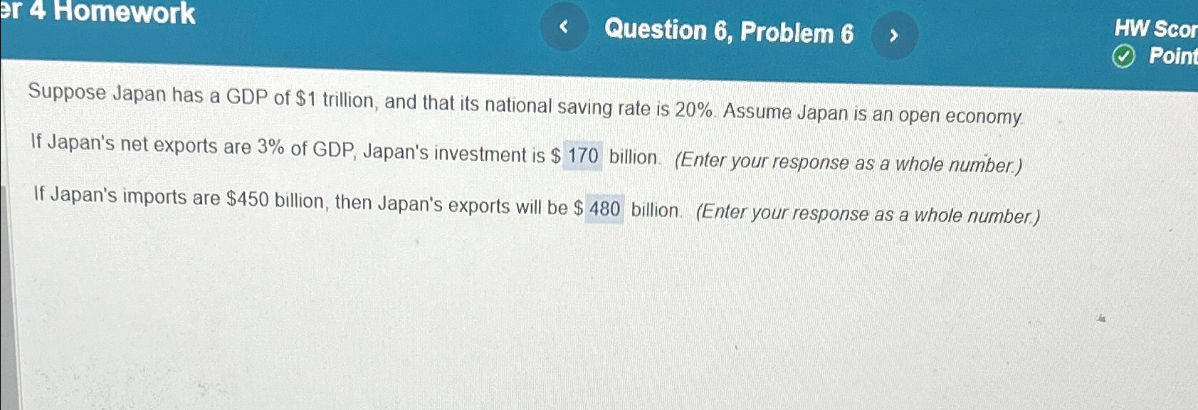 Solved Question 6, Problem 6Suppose Japan has a GDP of $1 | Chegg.com Solved Question 6, Problem 6Suppose Japan has a GDP of $1 | Chegg.com