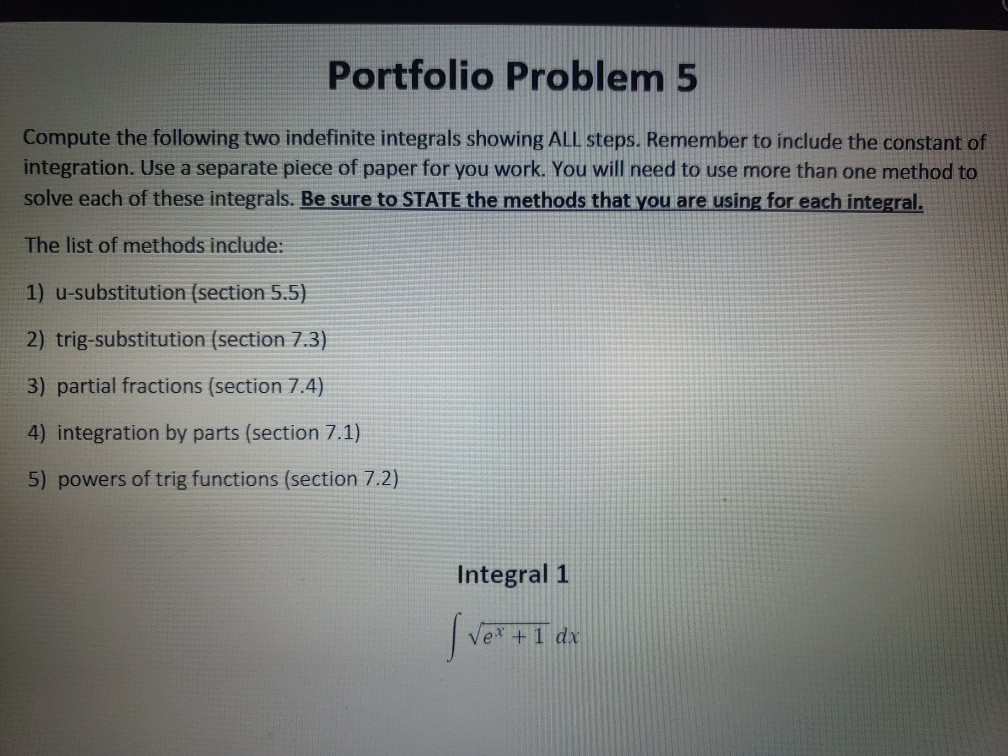 Solved Portfolio Problem 5 Compute the following two | Chegg.com