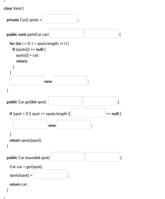 Solved • Car.java: Create a class named Car which has two | Chegg.com