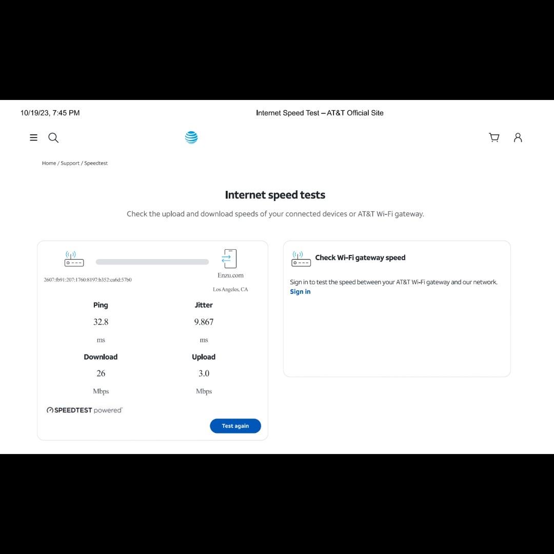 Solved 1. Use this tool to measure your bandwidth and make | Chegg.com