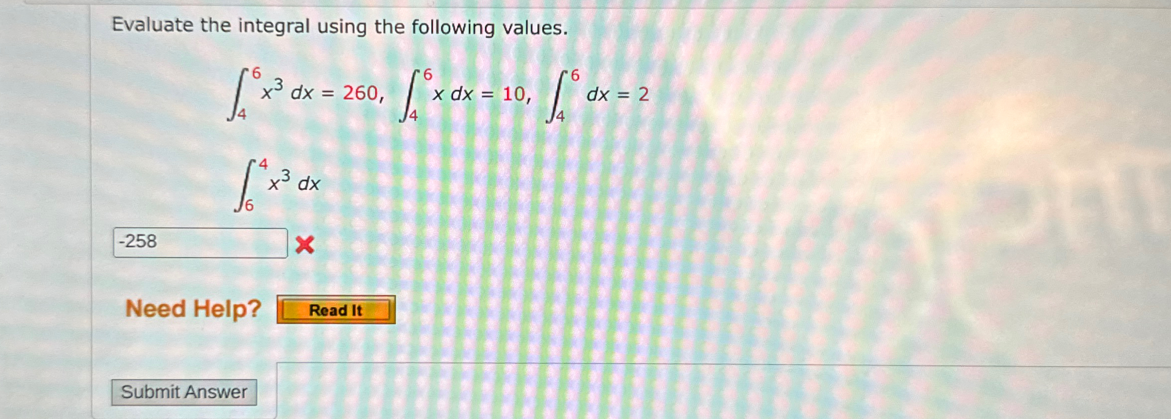Evaluate the integral using the following | Chegg.com