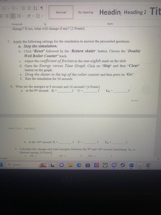 1. Click the 'Reser' and 'Return Skater' buttons, | Chegg.com