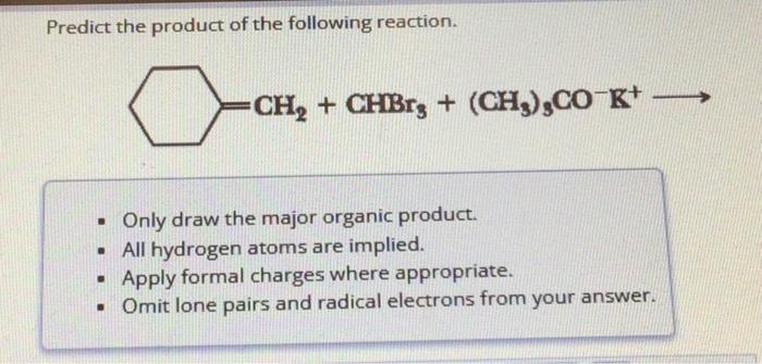 Solved Draw the structure of the organobromide that can be | Chegg.com