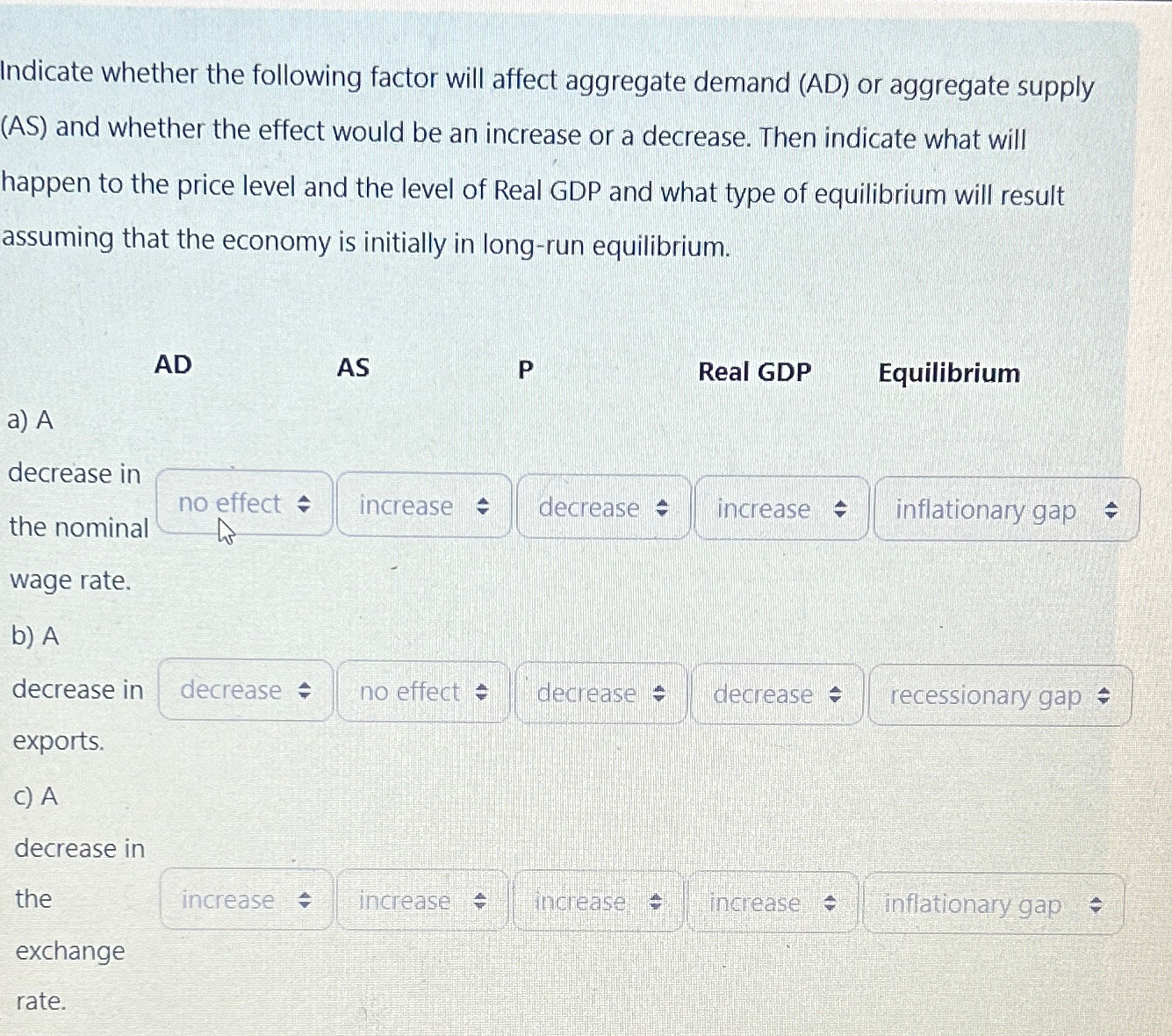 Solved Indicate whether the following factor will affect | Chegg.com