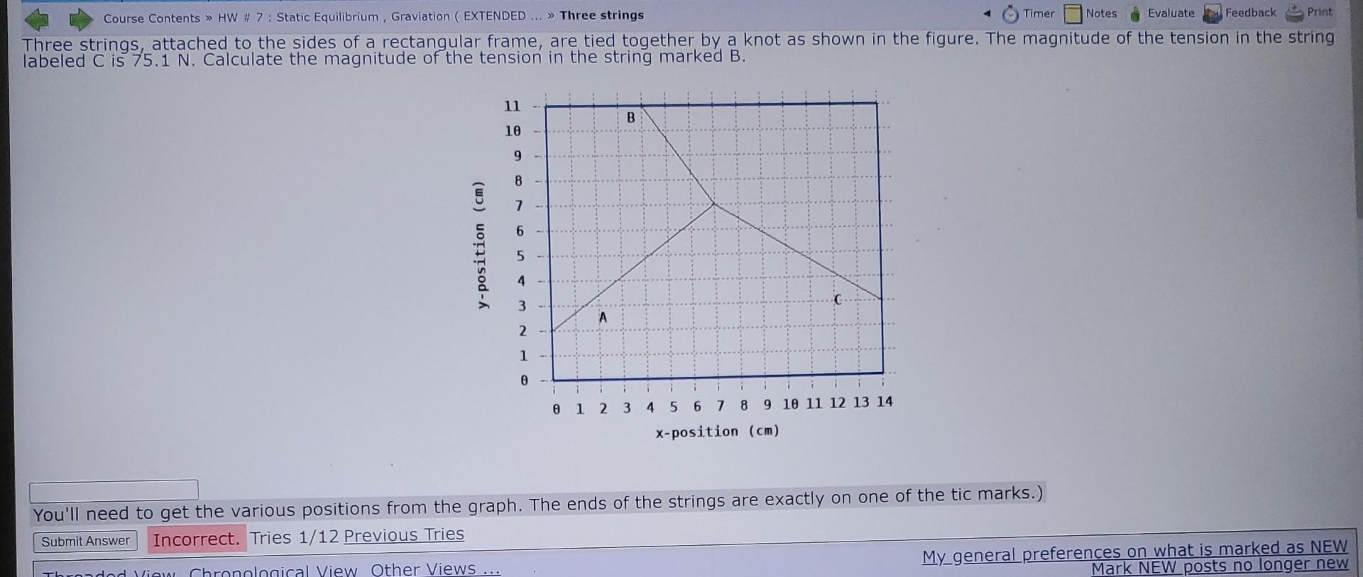 Solved Course Contents »HW#7 : Static Equilibrium, | Chegg.com