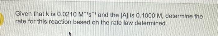 Solved second order reactiom with respect to reactant A rate | Chegg.com