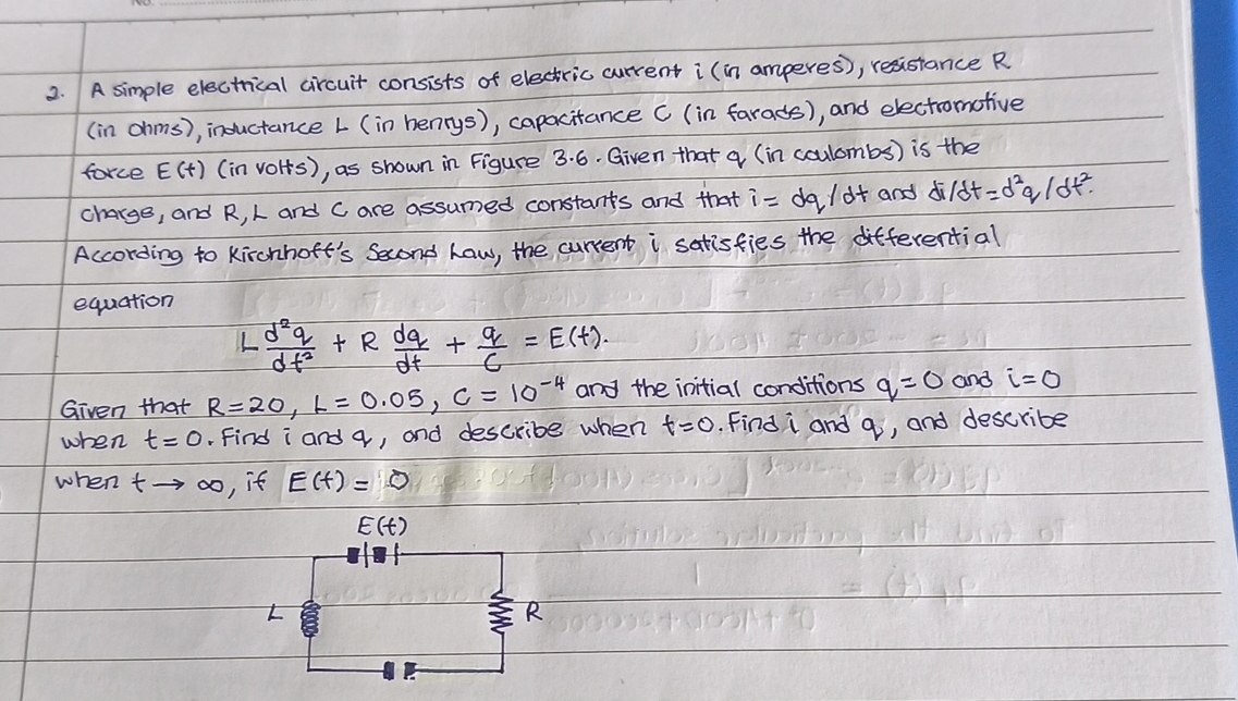 Solved A simple electrical circuit consists of electric | Chegg.com