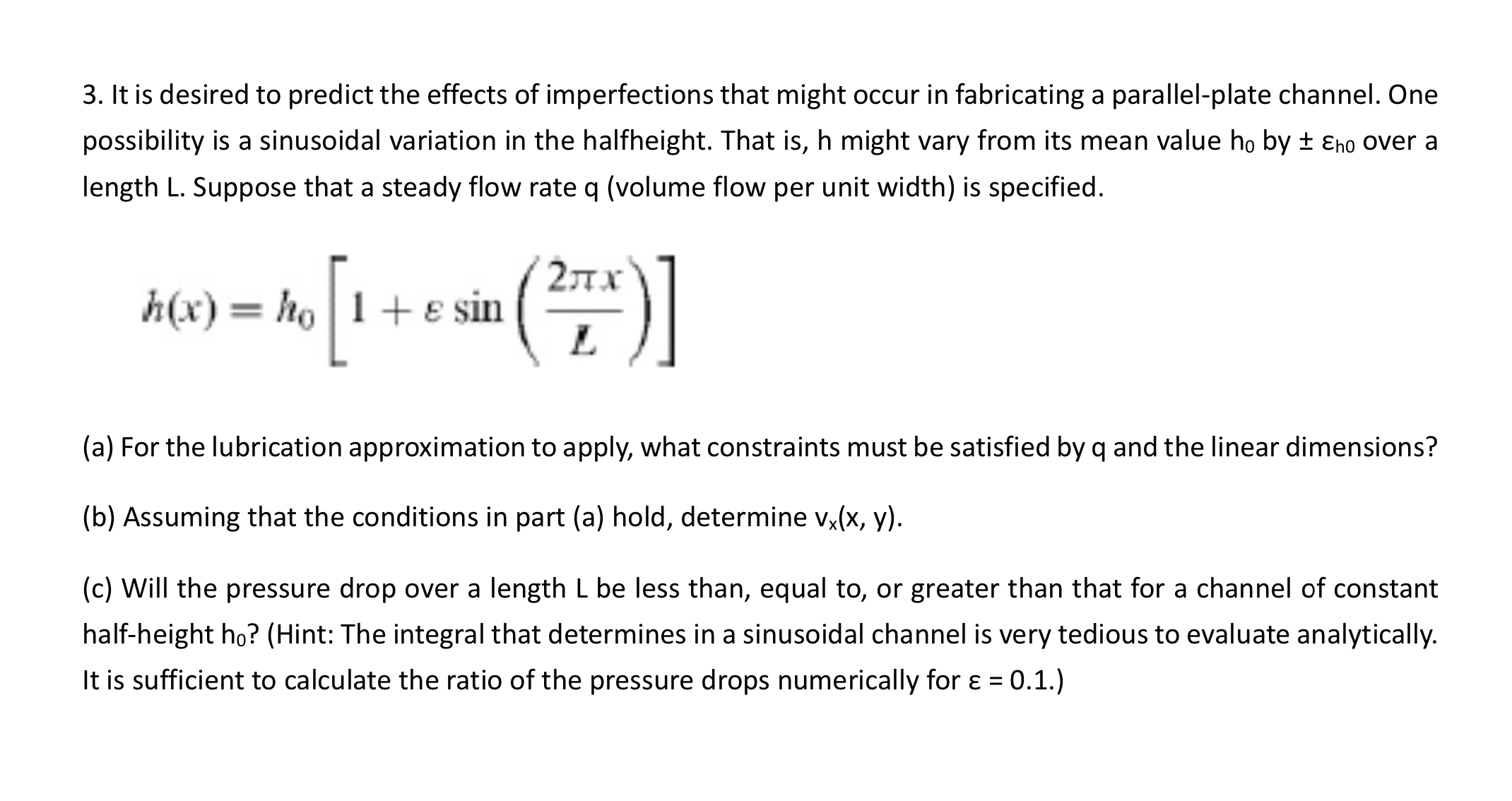 Solved It is desired to predict the effects of imperfections | Chegg.com