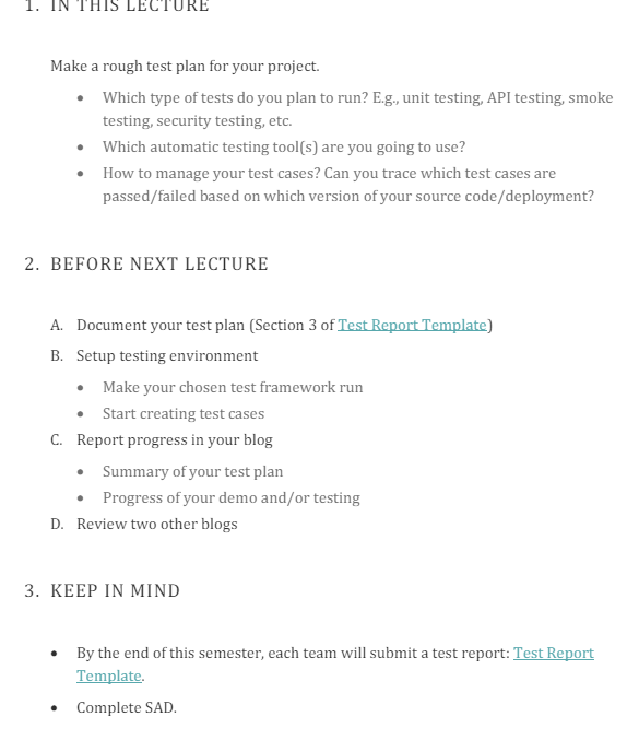 Solved ???? ﻿Project NameTest ReportIntroductionThis section | Chegg.com
