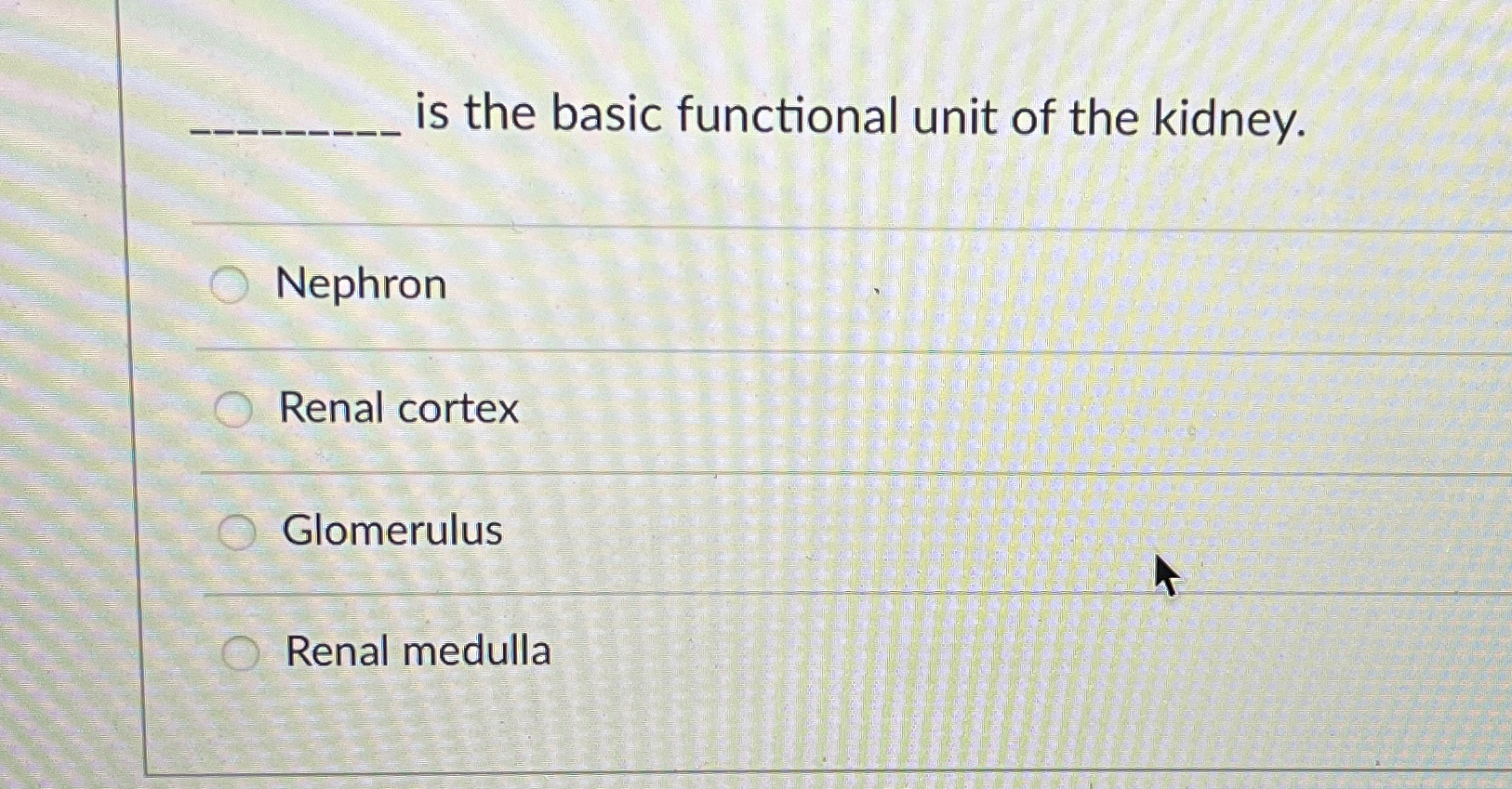Solved q, ﻿is the basic functional unit of the | Chegg.com
