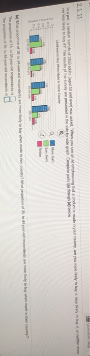 Solved Question op 2.1.11 In a poll a random sample of 2163 | Chegg.com