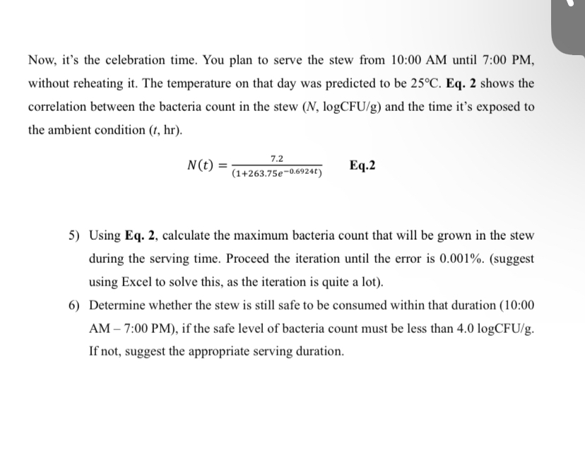 Solved Now, it's the celebration time. You plan to serve the | Chegg.com