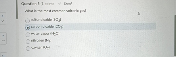 Solved Question 5 (1 ﻿point) ﻿SavedWhat is the most common | Chegg.com