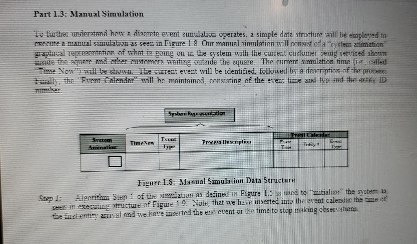 Solved Part 1.3: Manual Simulation To further understand how | Chegg.com