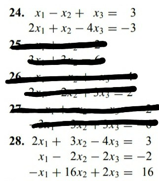 Solved In Exercises 22–35, solve the system by transforming | Chegg.com