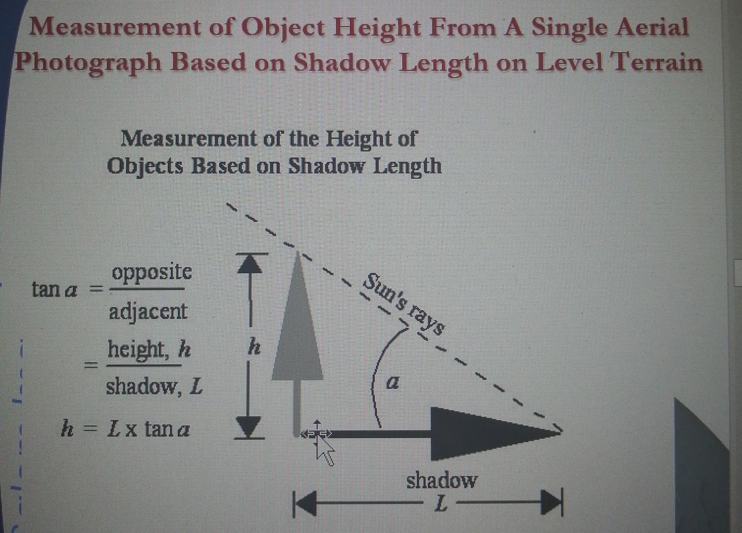 Solved Question N°2: 5 Marks Y Calculate the height of a | Chegg.com