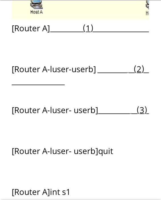Solved As shown below: Suppose Router B is the user, it will | Chegg.com