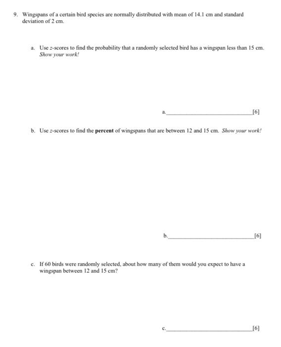 Solved 8. At a local college. Math assessment scores in Fall | Chegg.com