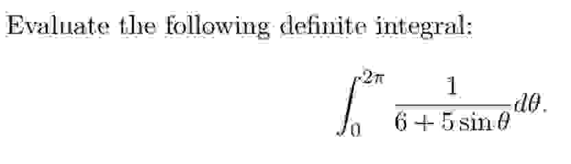 Solved Evaluate The Following Definite 2657