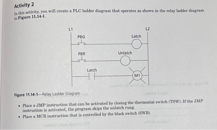Solved Activity 2 In this activity, you will create a PLC | Chegg.com
