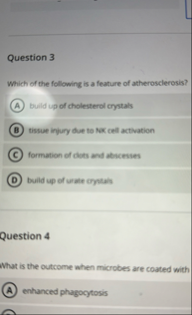 Solved Question 3Which of the following is a feature of | Chegg.com