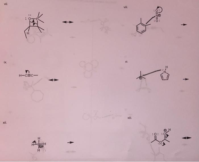 Solved Interpret curly arrows and write the resulting | Chegg.com